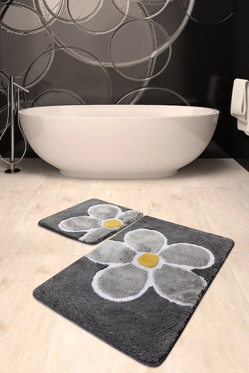 L'essentiel Maison Set 2 prostirke za kupatilo Šareni