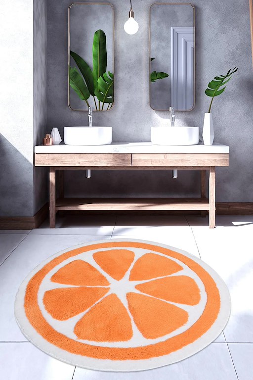 L'essentiel Maison Prostirka za kupatilo 90cm Šarena