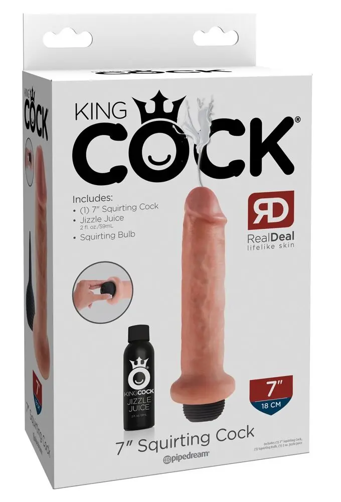 Pipedream Dildo King Cock, 22cm, Boja kože