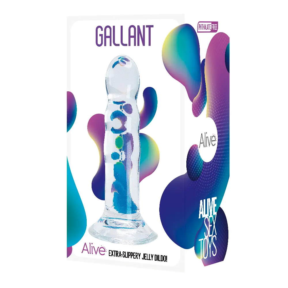 Alive Dildo Gallant Jelly, 16cm, Providni