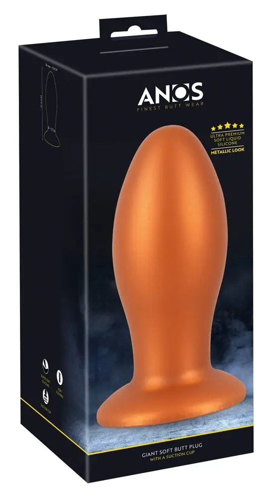Anos Analna kupa Giant Soft, 21cm, Boja kože