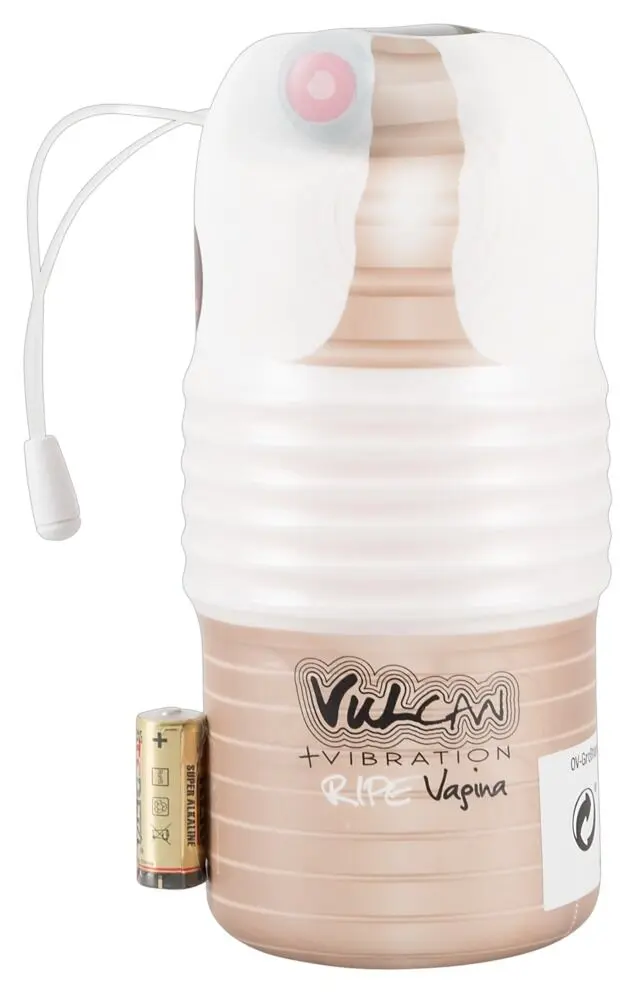 Vulcan Vaginalni masturbator, 15cm, Boja kože