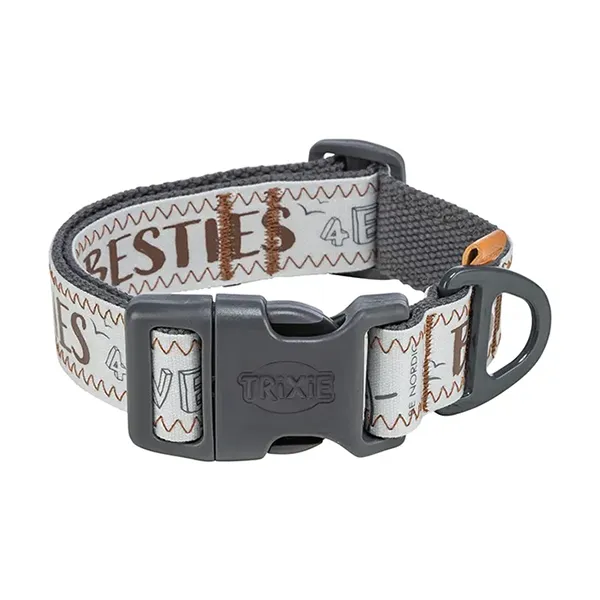 Ogrlica Be Nordic S-M 32-45cm/30mm siva Trixie 1748101