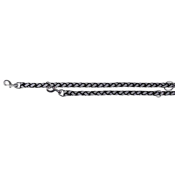 Reflektujući povodnik Cavo S-M 2m/12mm crni Trixie 135801