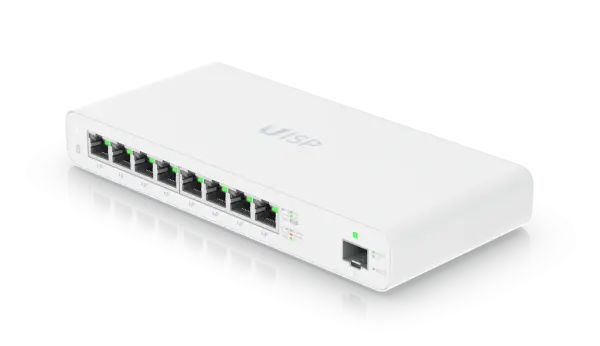 Ubiquiti UISP-S Managed Switch Layer 2 8x GE, 1x SFP, 8x PoE OUT
