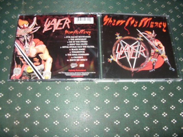 Slayer – Show No Mercy CD Metal Blade USA 2009.