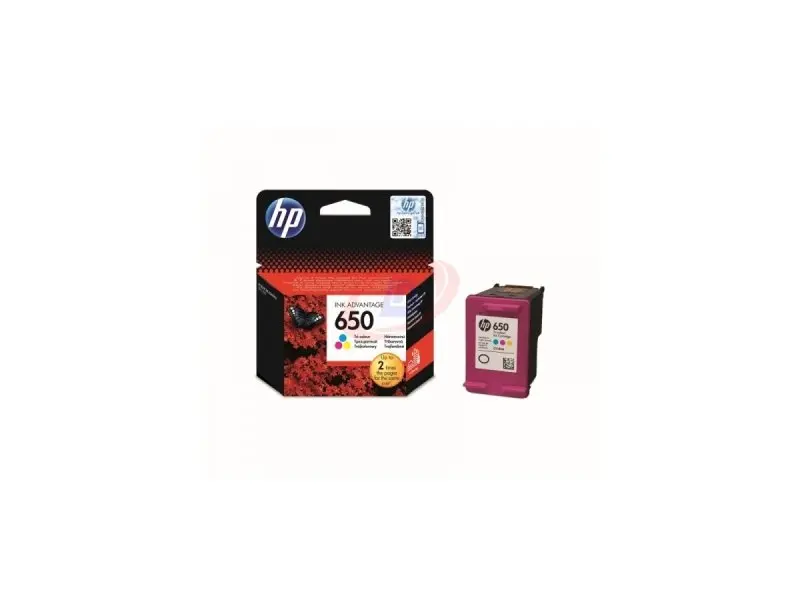 HP CZ102AE Ink Ketridž, No.650, Tri-color