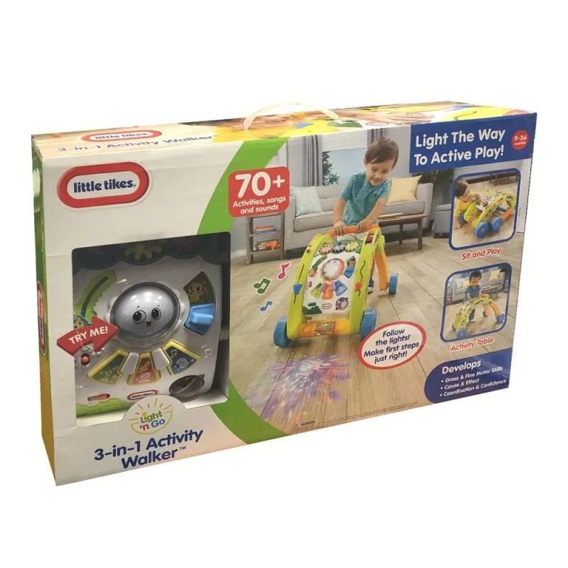 LITTLE TIKES 3 U 1 ACTIVITY WALKER