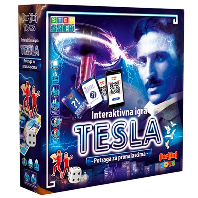 PERTINI DRUŠTVENA IGRA TESLA - POTRAGA ZA PRONALASCIMA
