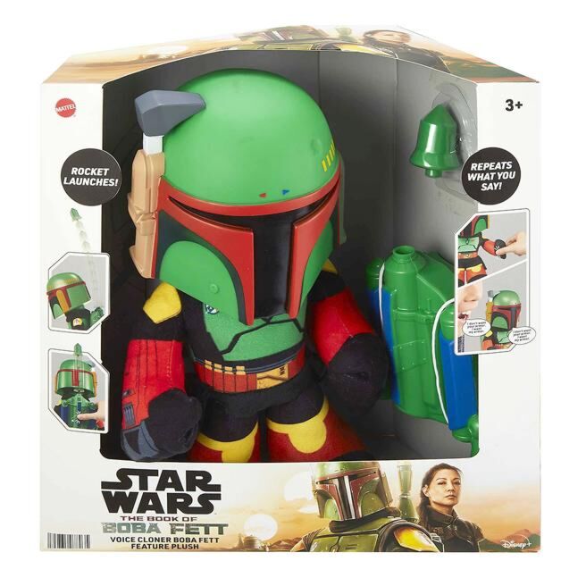 Star Wars Boba Fett plišana interaktivna figura sa dodacima 1042115