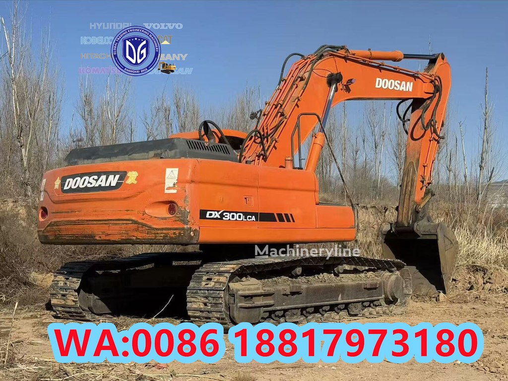 Doosan DX300LCA bager guseničar