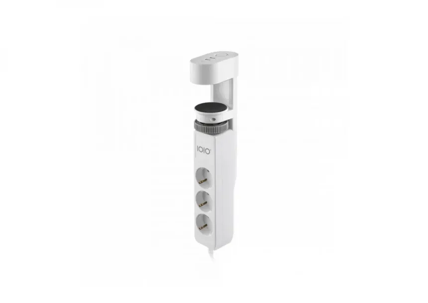 Produžni kabl SL3000 3 utičnice, 1,5m USB A/C, beli