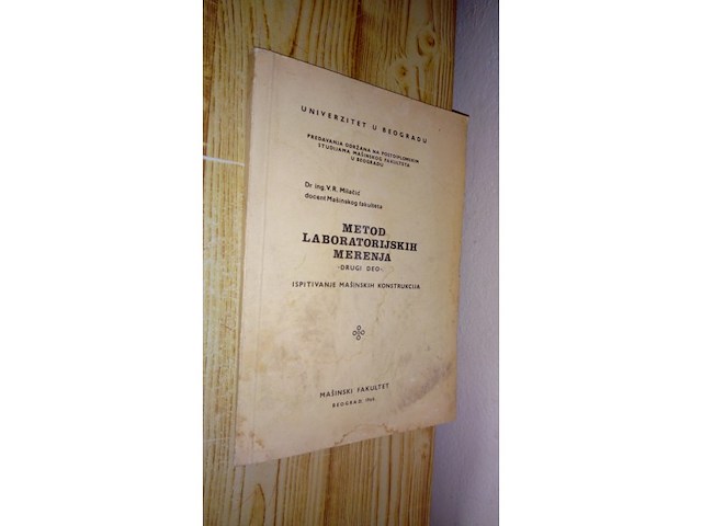 METOD LABORATORIJ. MERENJA drugi deo