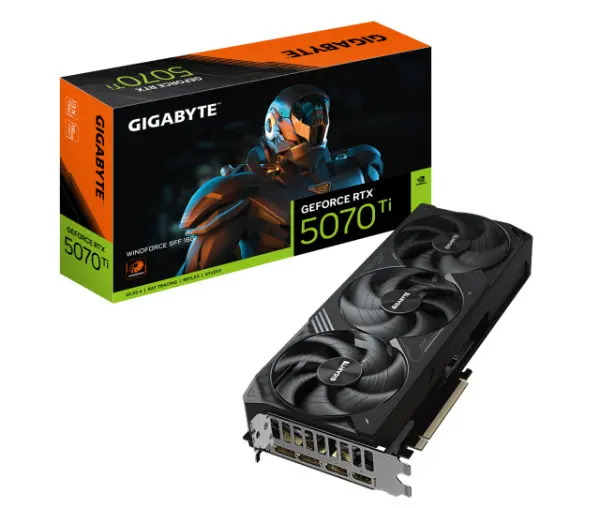 GIGABYTE GeForce RTX 5070 Ti WINDFORCE SFF 16GB Grafička karta