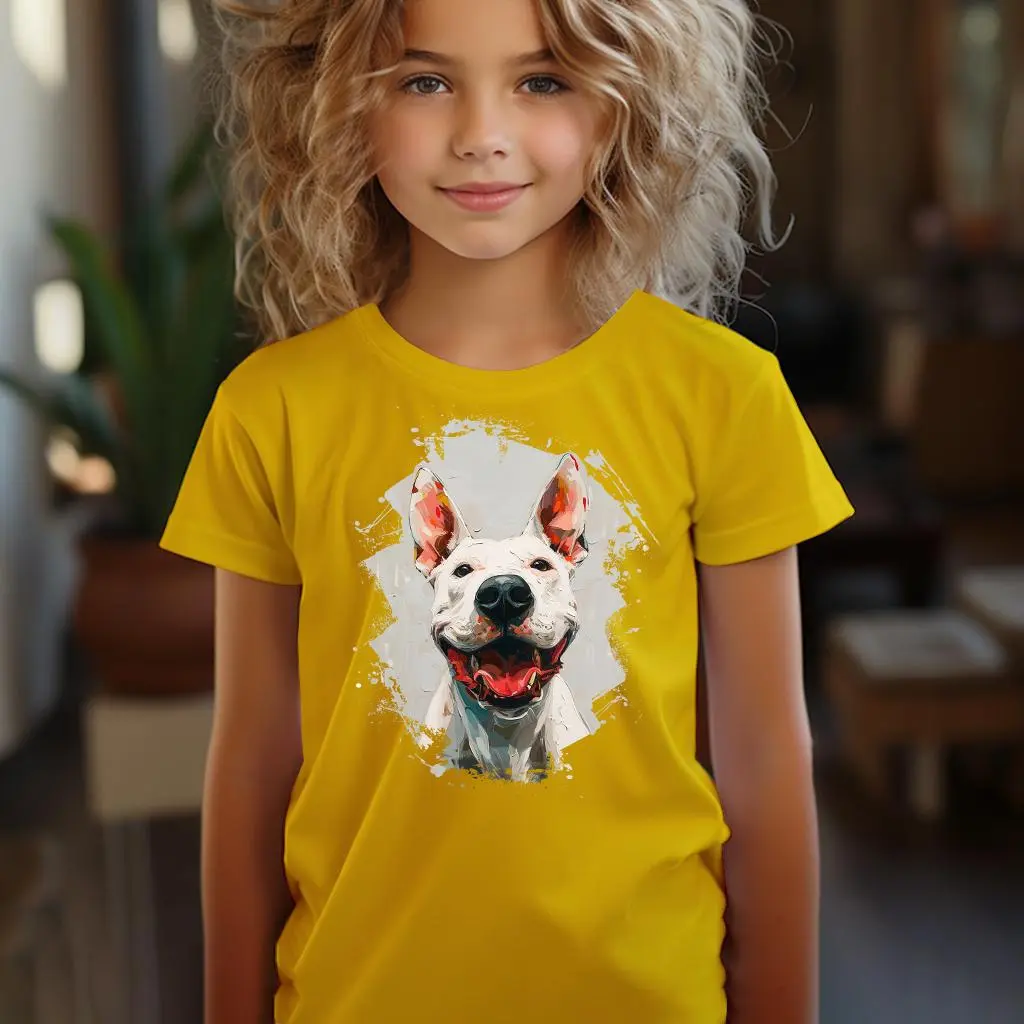 Camiseta Majica sa štampanim printom Cam 590, Dečija, Zlatne boje