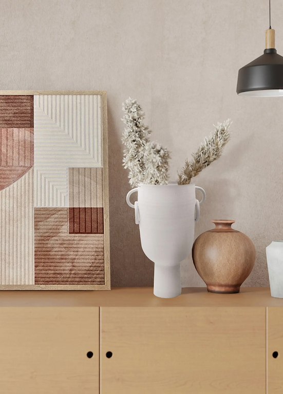 Aberto Design Vaza DKR0470, 22x16x34 cm, Bela