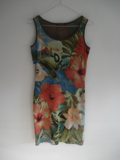 Luisa Cerano mesh Aloha dress