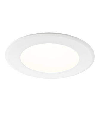 Segon Eco 7W Downlighter 3K, 4K, 6K 230V 90°, EVG, bela
3000K=560lm, 4000K=590lm, 6500K=590lm, IP20/44, LED ugradni downlighter