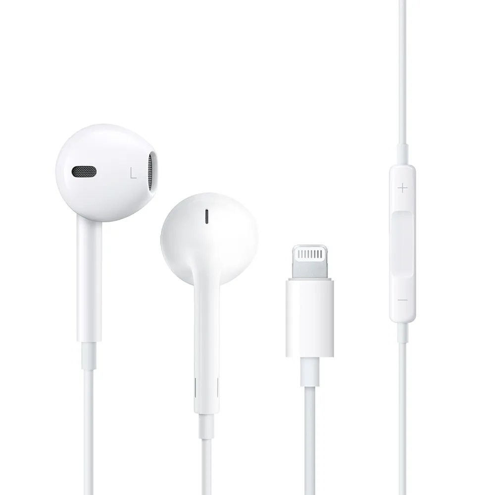 Slusalice Pluginn Ear7 lightning bele