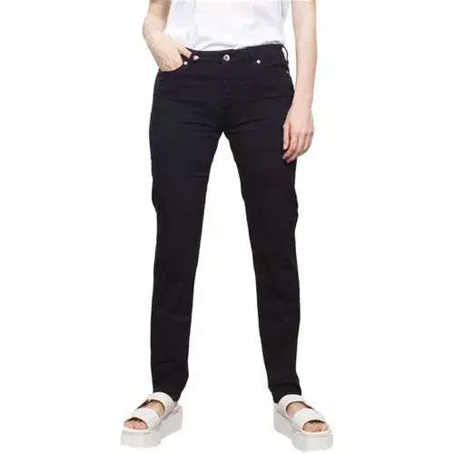 Love Moschino Ženske pantalone WQ38700S3711-C74, Crne