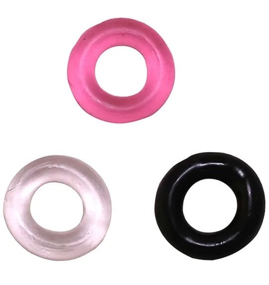 Set 3 prstena razlicite boje | Multicolor Rings
