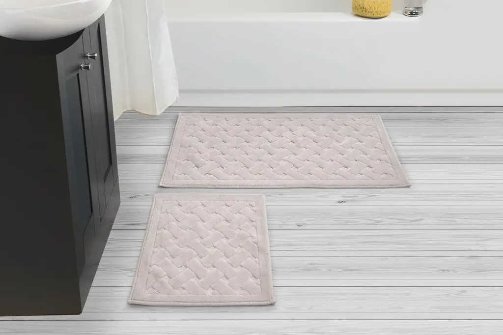 L'essentiel Maison Set Podloga za kupatilo Cottonkt 000138, Bež
