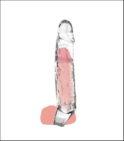 Get Real Providna navlaka za penis Extension Sleeve, 19cm