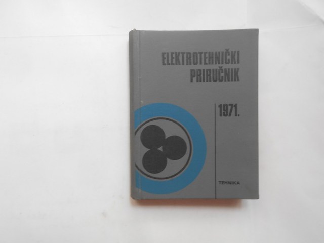 Elektrotehnički priručnik, 1971. tehnika bg
