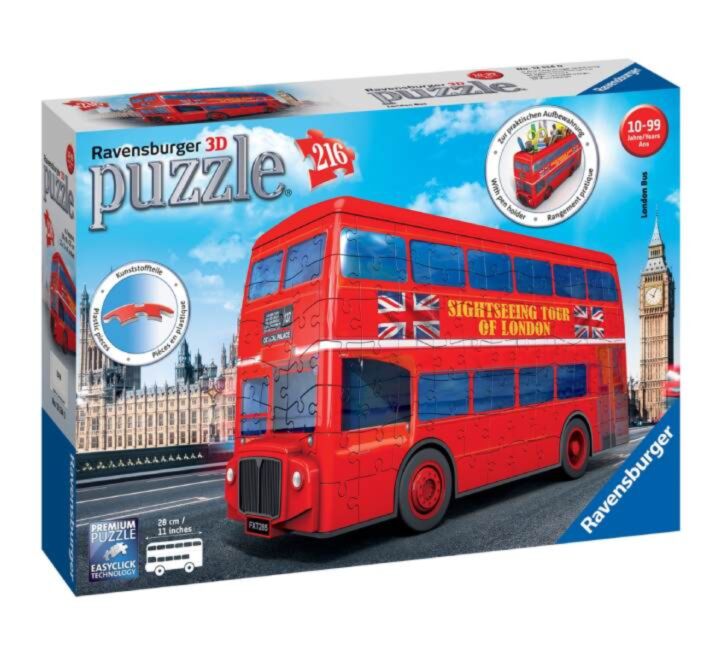 Ravensburger 3D puzzle - London bus RA12534