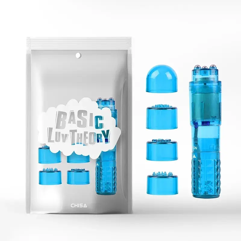Multufunkcionalni Plastični Vibrator, Plavi