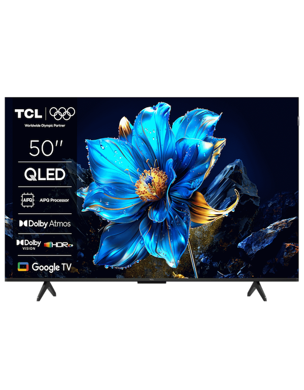 TCL 50P7K QLED 50" 4K 60Hz Google TV crna