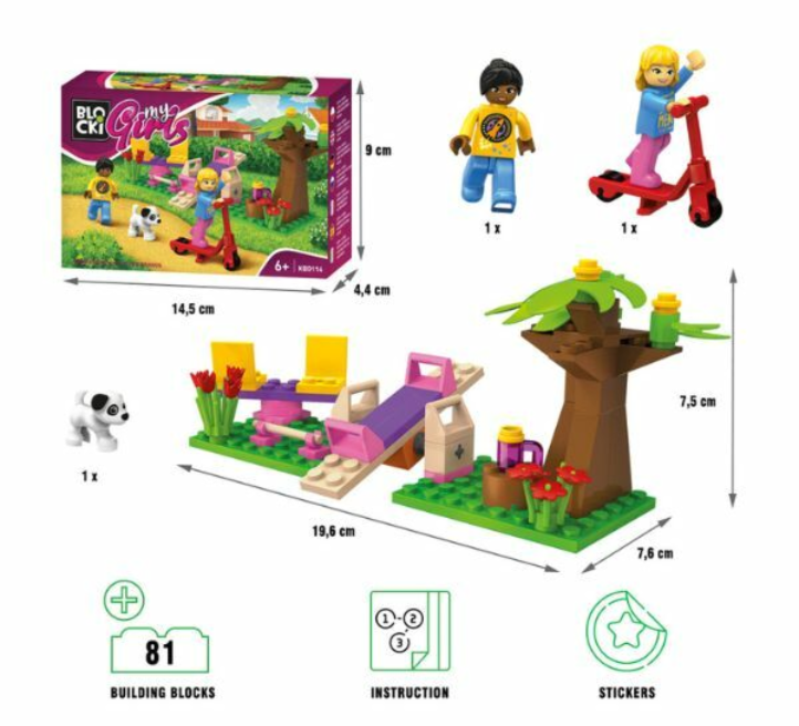 Blocki Kocke Dečiji park 81 kom 76/0114