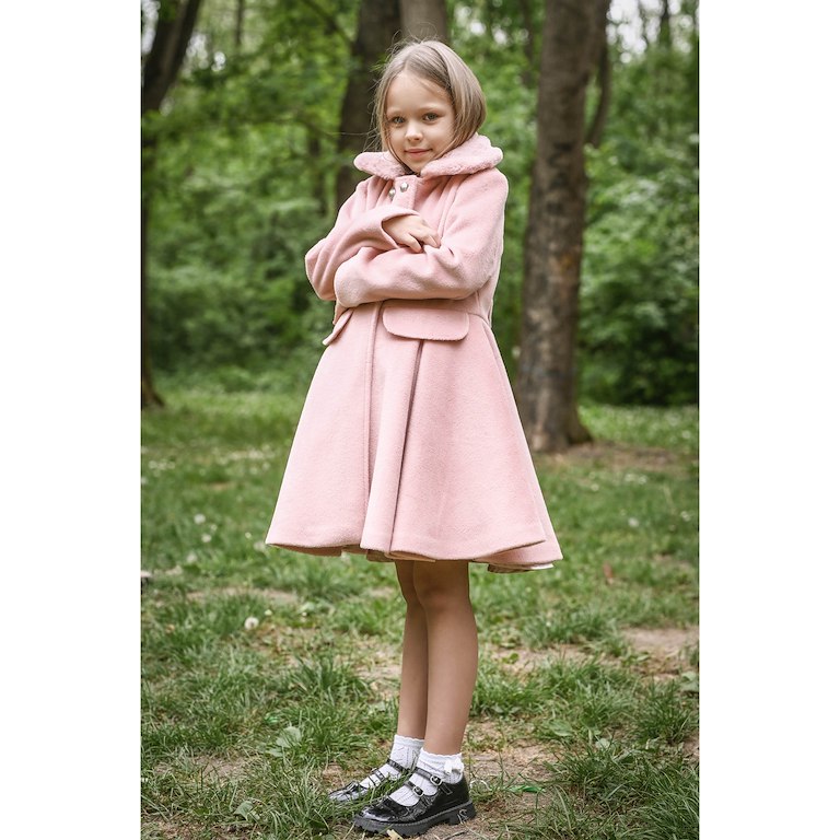 ELENI PINK kaput