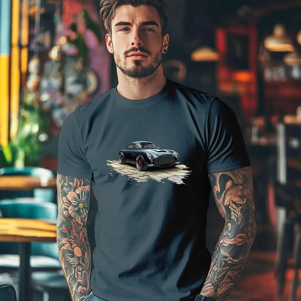 Camiseta Majica sa štampanim printom Cam 852, Muška, Siva