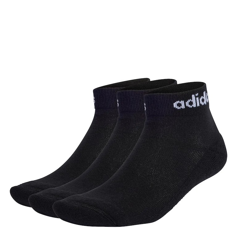 Adidas Čarape C Lin Ankle 3P, IC1303, 3 Para, Crne