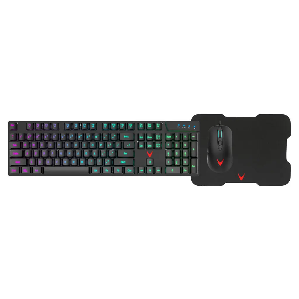 Varr Gaming set VSETKMP01, 3 dela, Crni