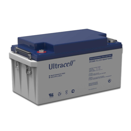 Ultracell UCG65-12 F6 12V 65Ah VRLA stacionarni akumulator