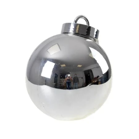 Festa twinkle novogodišnja kugla led srebrna 20cm ( 765202 )