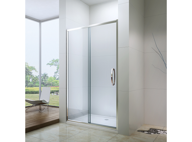 Tuš paravan Semper Walk-in 80cm Black