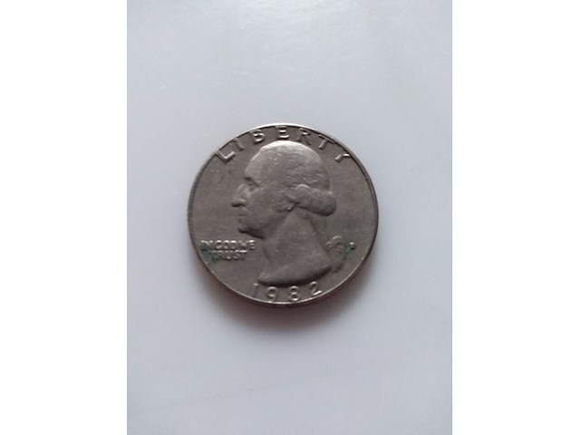 Quarter dolar, D,  USA, 1982.