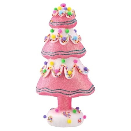 Festa bono novogodišnja dekoracija jelka pastel roze ( 770373 )