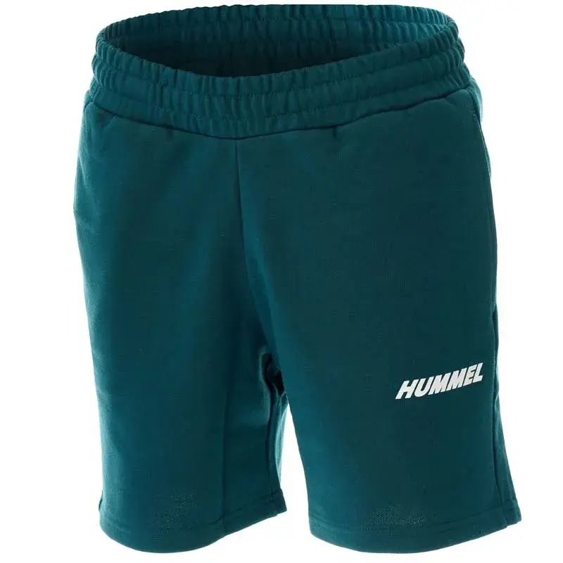 HUMMEL Muški šorc Hmlelemental Cotton, Zeleni