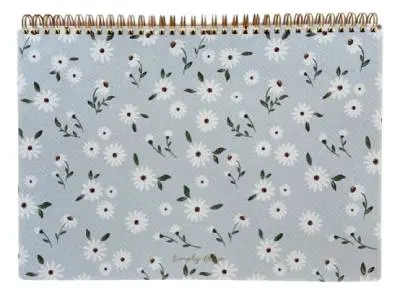 Stoni nedeljni planer Blue Daisies, A4