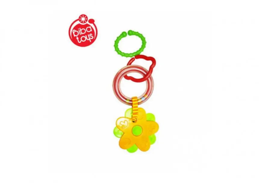 BIBA TOYS ZVEČKA-GLODALICA CVETIĆ