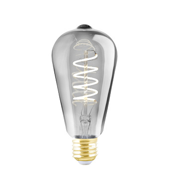 LM-E27 LED E27 ST64 4W/100LM 2000K dim
crno prozirno staklo