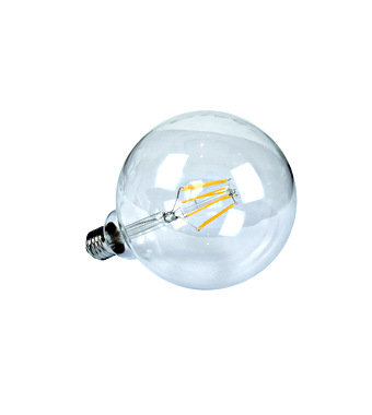 LED Globe 7W, 2700K, 600lm, E27, 230V, G125, prozirna
dimabilno