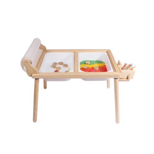 Roll Oak Kid's Table Set