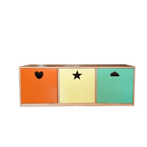 Toys Cabinet Multicolor Multi Purpose Cabinet