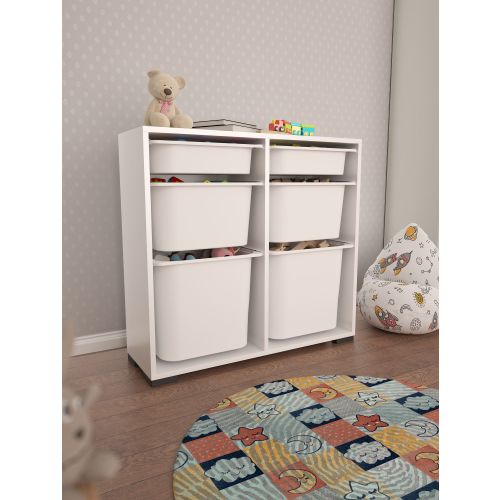 Carla - White White Multi Purpose Cabinet