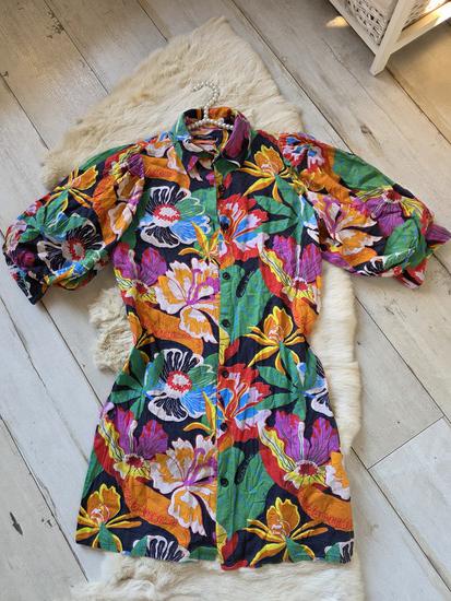 Scotch &Soda letnja haljina sa puf rukavima 36/38